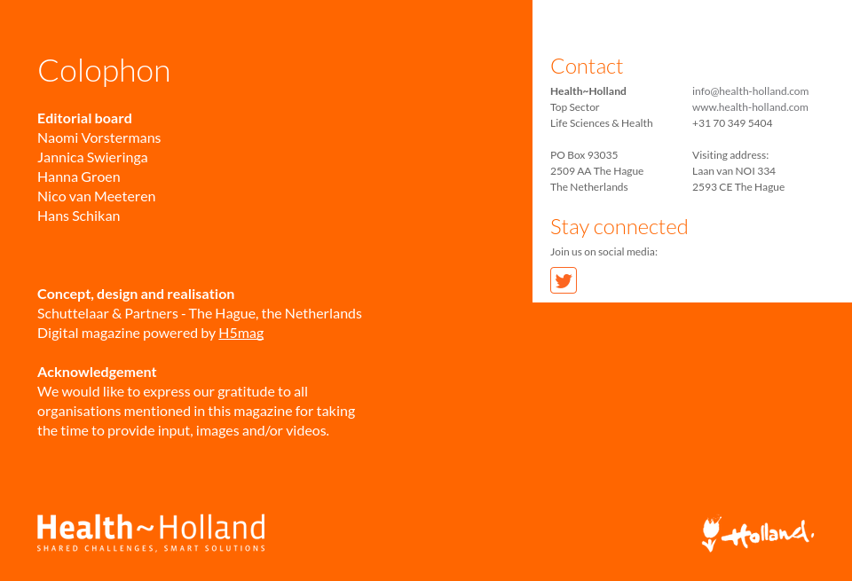 Colophon - Year in Review 2017